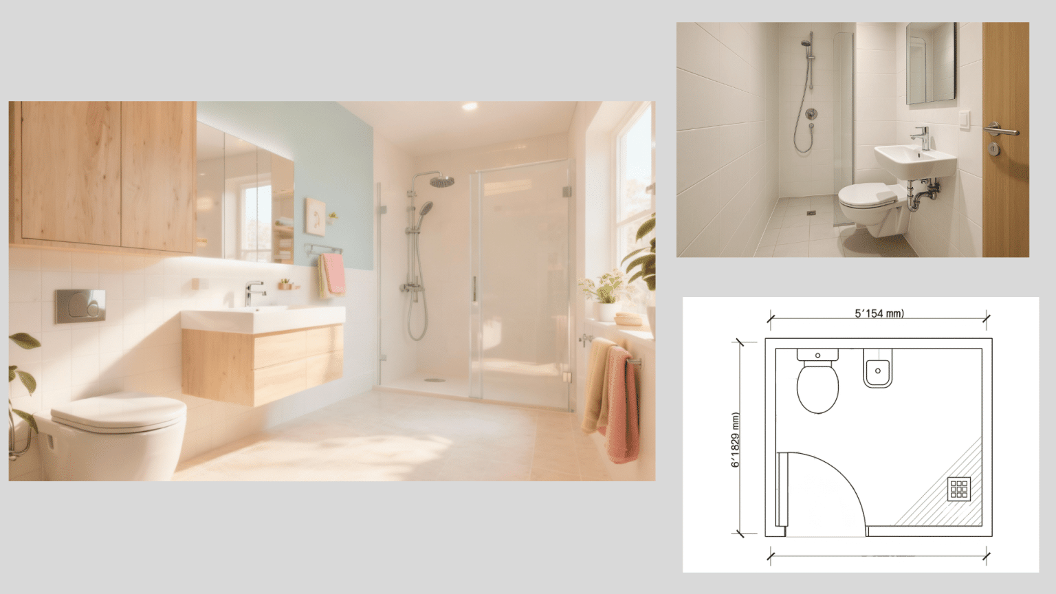 Small Bathroom Layout Dimensions and Planning Made Easy - Anngetty