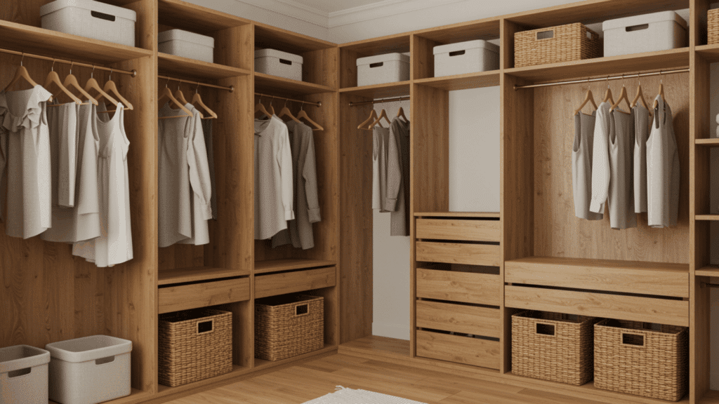 Build a DIY Closet System with Simple Ideas - Anngetty