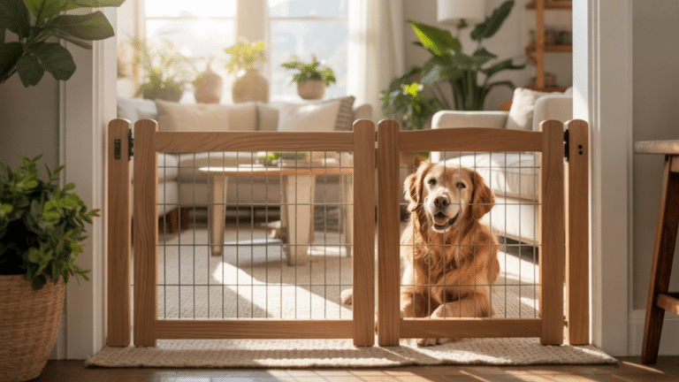 Smart DIY Dog Gate Solutions for Every Home - Anngetty