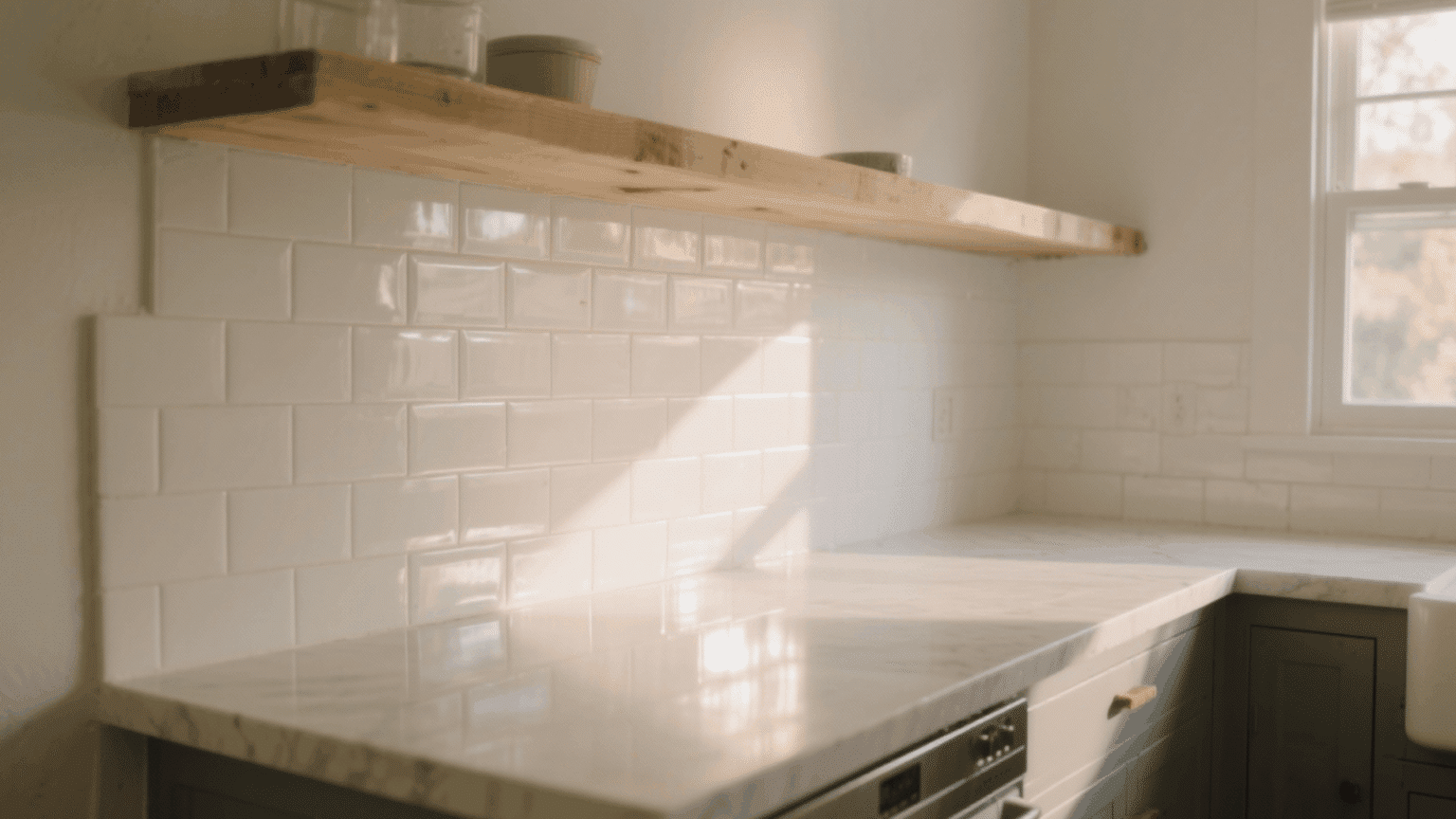 Painting Tile Backsplash: Easy DIY Kitchen Upgrade - Anngetty